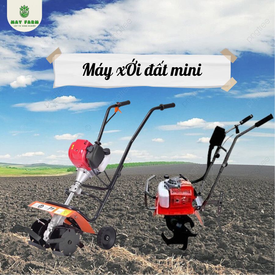 Máy xới đất mini - Nhập khẩu chính hãng giá tốt
